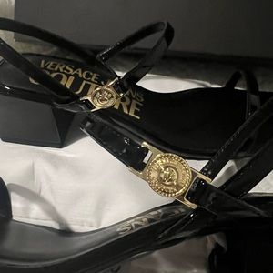 Versace | Shoes | Versace Block Heels | Poshmark